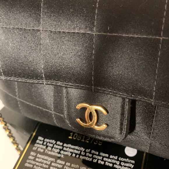 CHANEL | Bags | Chanel Iconic Y2k Quilted Camellia Flap Bag Black Vegan ...